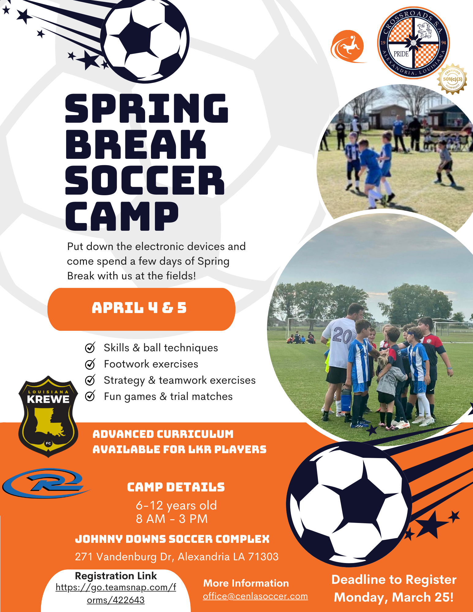 Camps – Crossroads Soccer Association